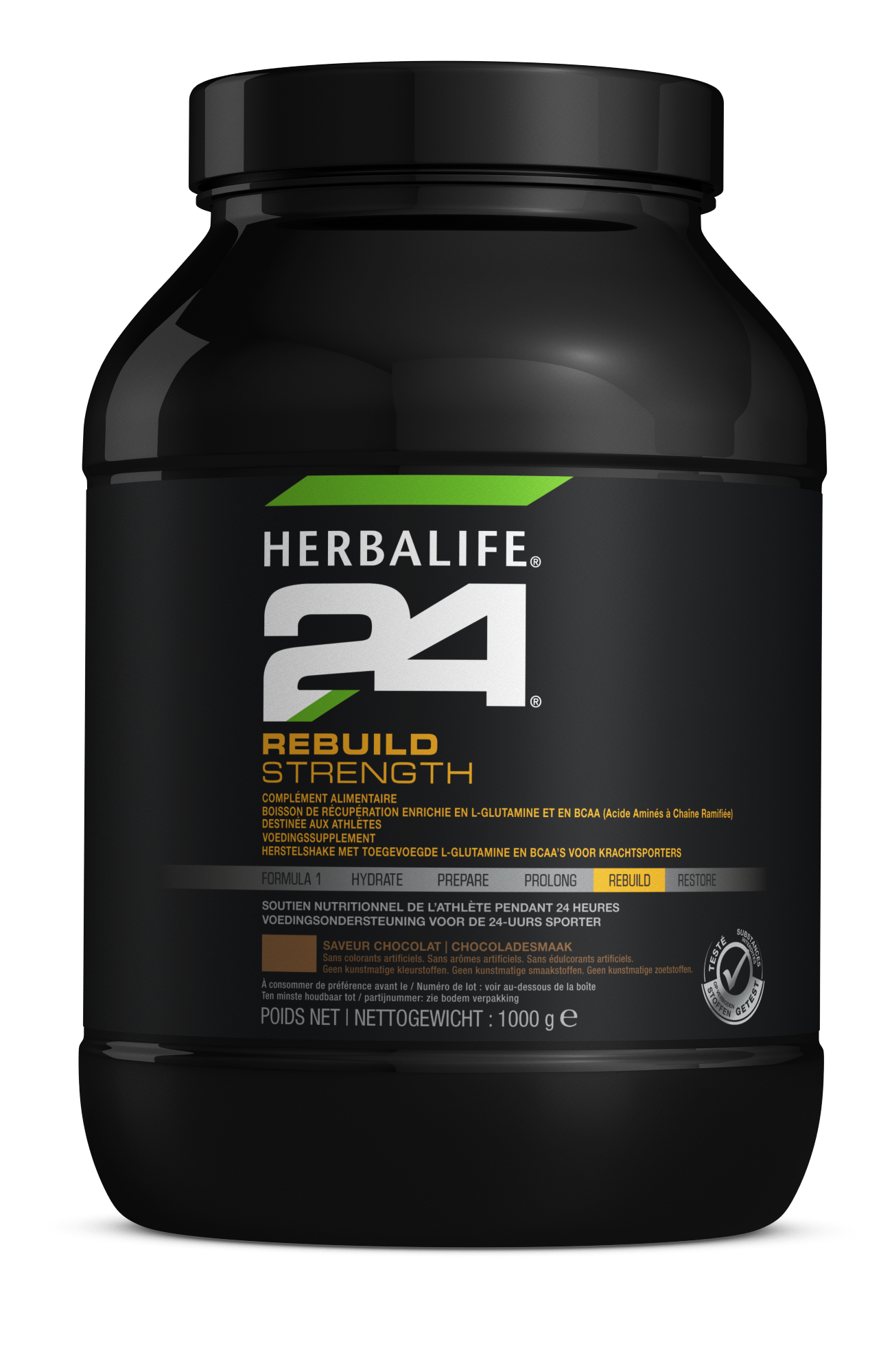 Herbalife 24 Rebuild Strength → Recuperatie Shake na de kracht training ...